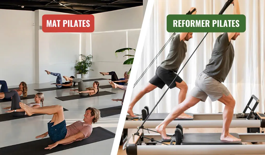 The Difference Between Mat Pilates and Reformer Pilates - MBS Pilates