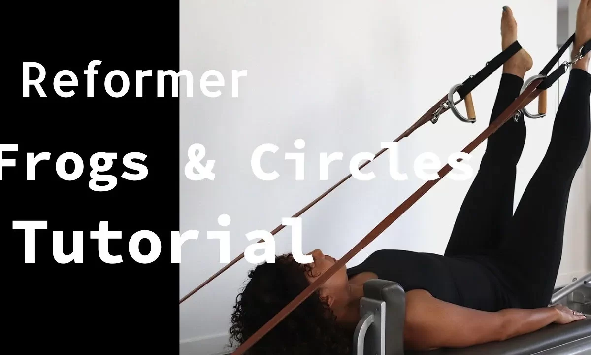 Bài tập Pilates Frogs and Circles trên Reformer - MBS Pilates