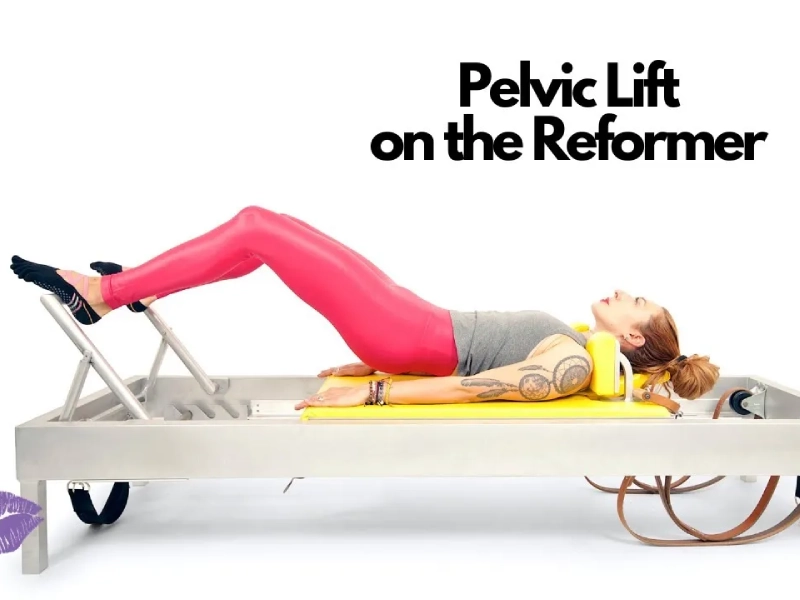 Pilates Pelvic Lift Exercise on the Reformer - MBS Pilates